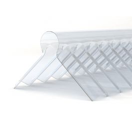 Palruf 3" Corrugated PVC Ridge Cap