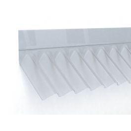 Clear Corrugated PVC Wall Flashing | Waterproof Roof Edge – The ...