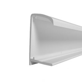 White PVC Sheet Closure 2100mm